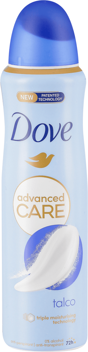 Dove advanced CARE talco antiperspirant dezodorans u spreju, 150 ml | dm.rs