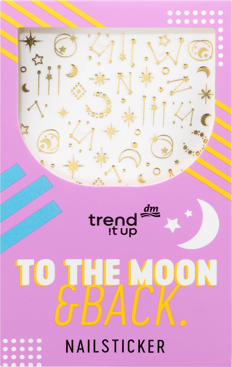 trend !t up Nagelsticker To The Moon & Back, 1 St | dm.at