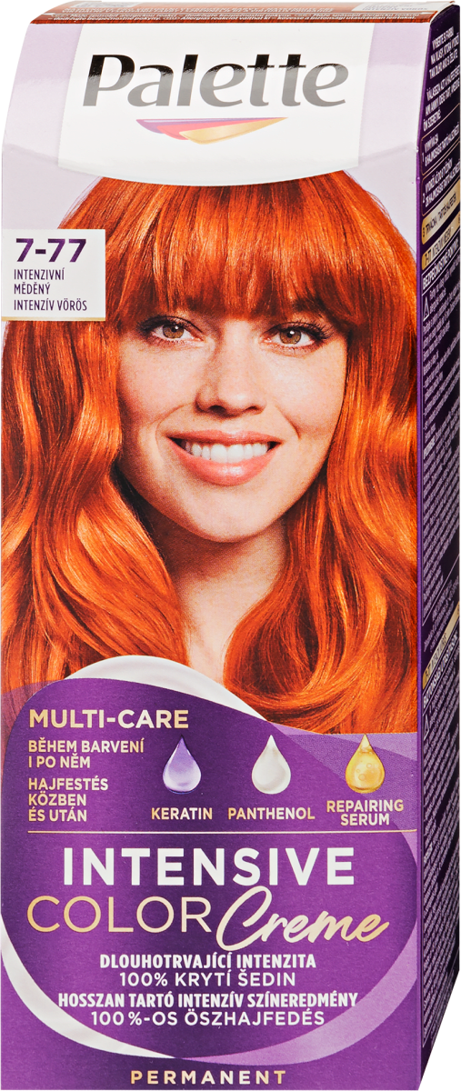 Palette Intensive Color Creme Boja za kosu – 7-77 intenzivni bakar, 1 ...