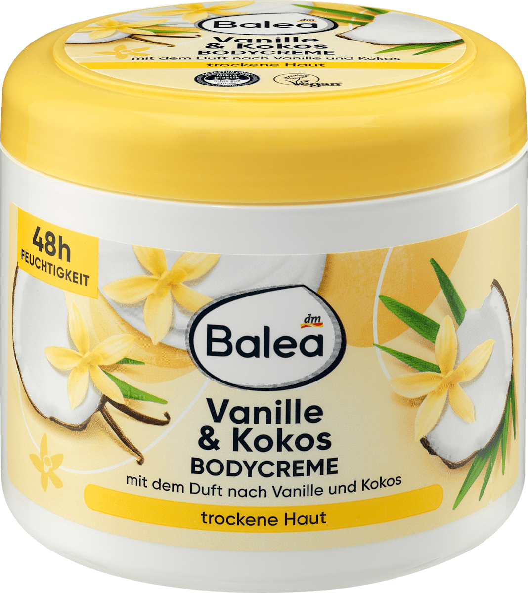 Balea Cremă de corp vanilie & cocos, 500 ml cumpără întotdeauna ieftin ...