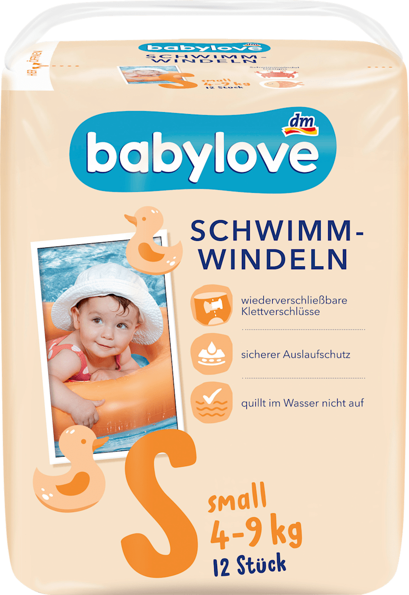 babylove Schwimmwindeln Gr.S (4-9 kg), 12 St dauerhaft günstig online ... babylove Schwimmwindeln Gr.S (4-9 kg), 12 St dauerhaft günstig online ...