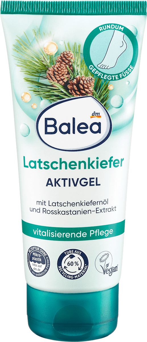 Balea Fußcreme Latschenkiefer Aktiv Gel, 100 ml dauerhaft günstig ...