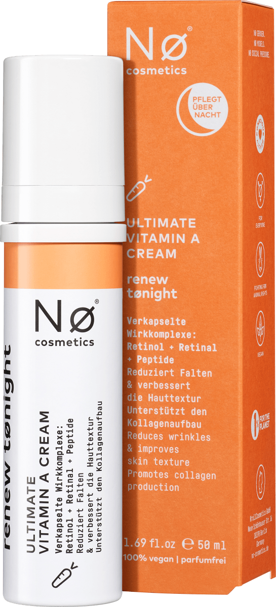 Nø Cosmetics Nachtcreme Vitamin A, 50 ml | dm.at