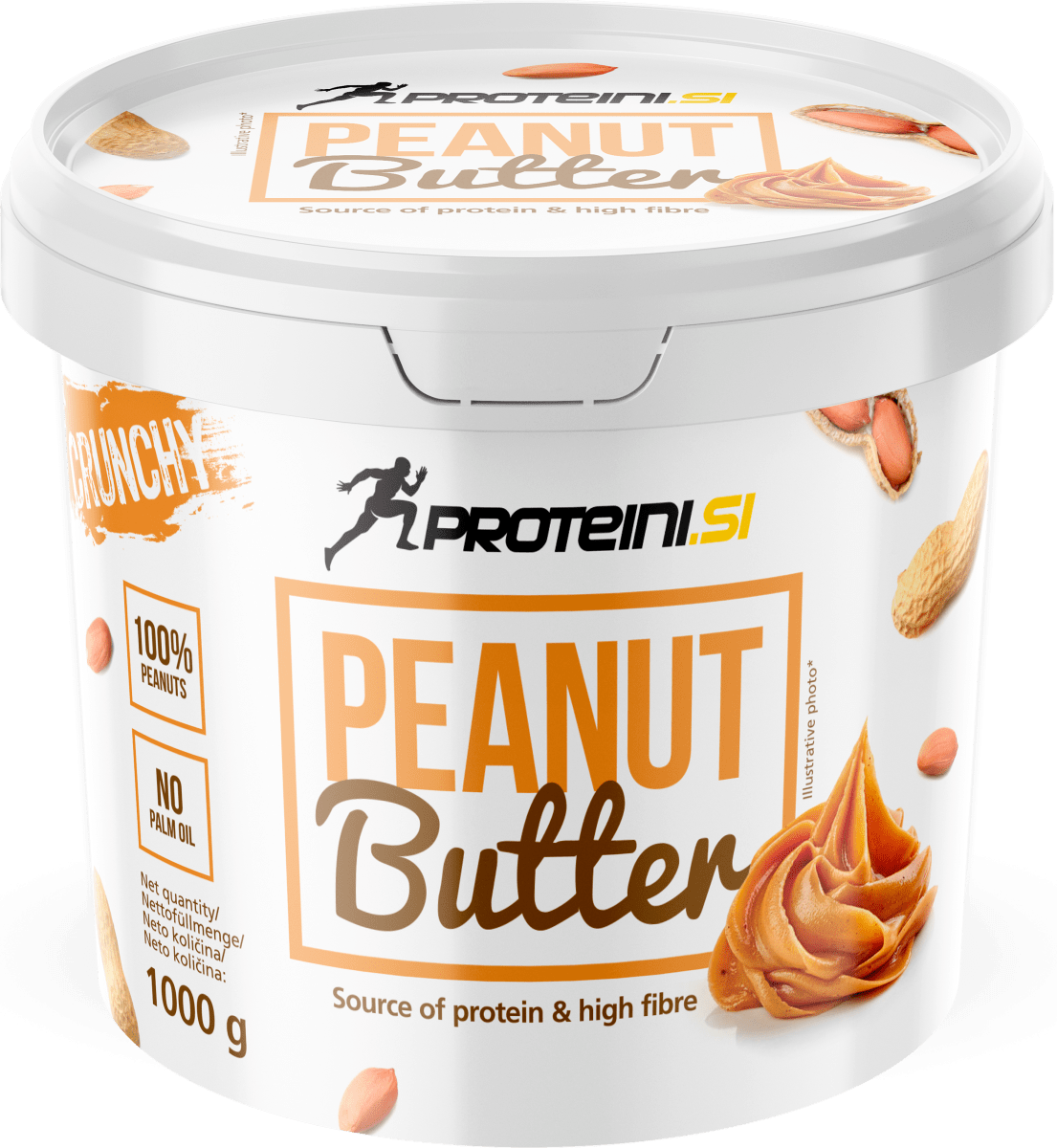 proteini.si Peanut Butter maslac od kikirikija, 1 kg | dm.hr