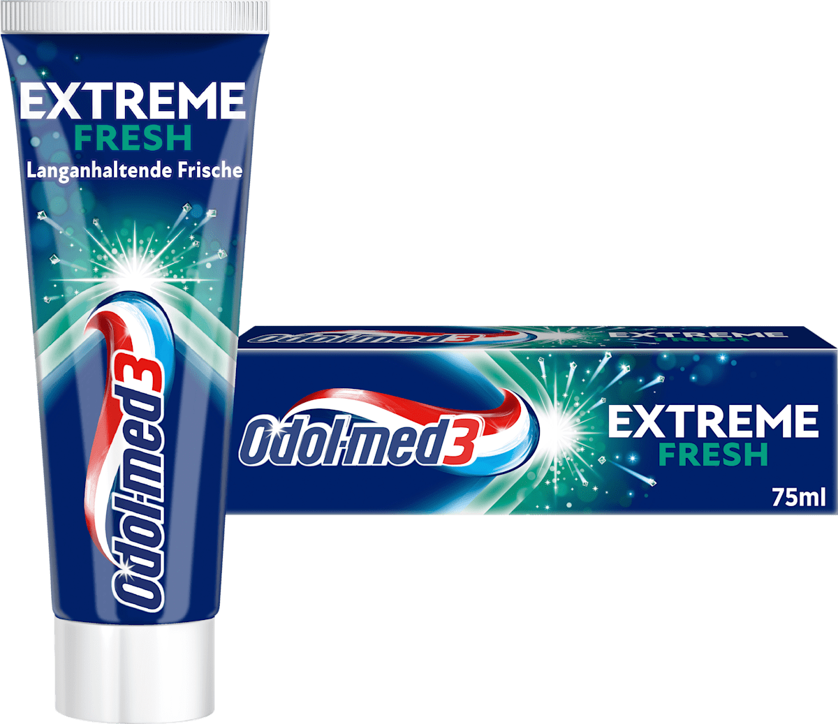 Odol med 3 Zahnpasta Extreme Fresh, 75 ml dauerhaft günstig online ...