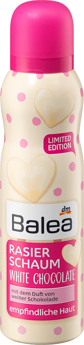 Balea Rasierschaum White Chocolate, 150 ml dauerhaft günstig online ...