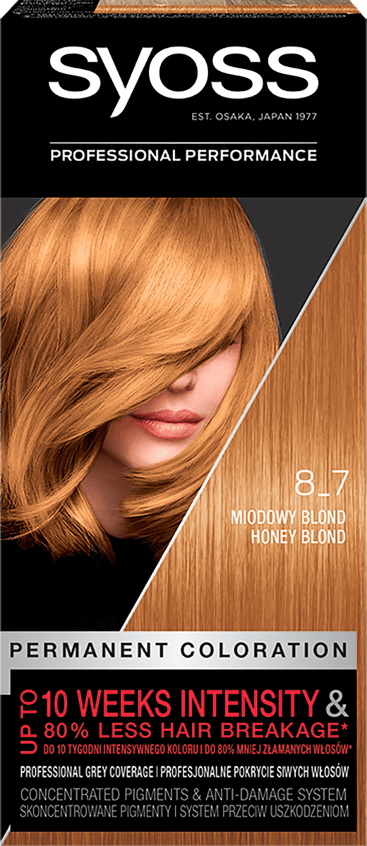 Syoss Farba do włosów 8_7 Miodowy Blond, 1 szt. kupuj w zawsze ...