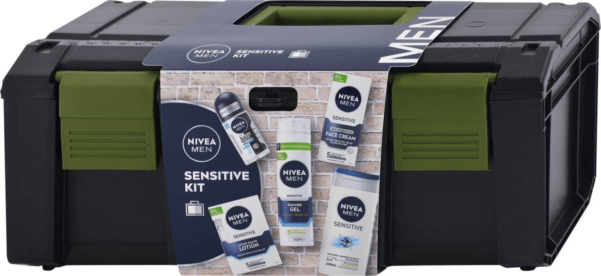 NIVEA MEN Darčekové balenie Sensitive Kit, 1 ks | mojadm.sk