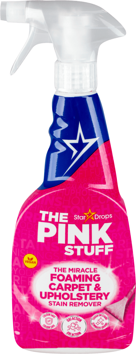 THE PINK STUFF THE MIRACLE FOAMING CARPET&UPHOLSTERY STAIN REMOVER ...