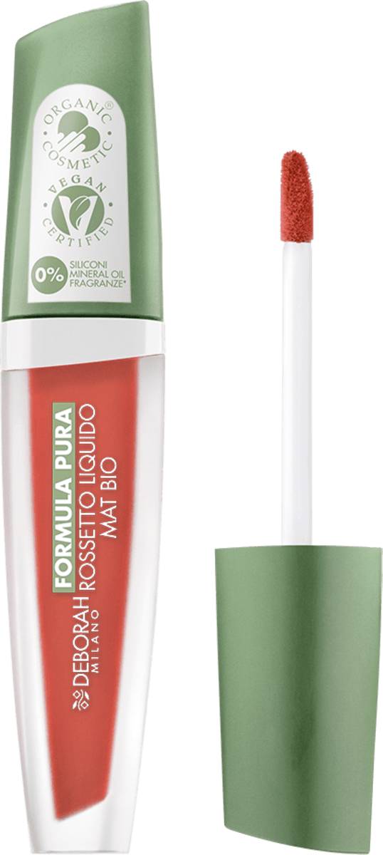 DEBORAH FORMULA PURA Rossetto liquido mat bio Formula Pura - n. 04, 1 ...