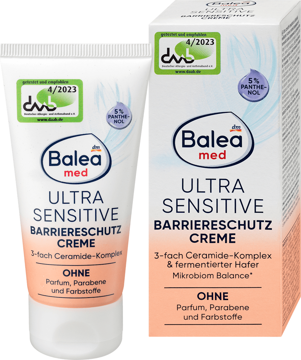 Balea med Med Ultra Sensitive krem na dzień chroniący barierę hydrowo ...