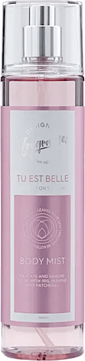 DESIGNER fragrances Freshen up and go… Deodorant body mist TU EST BELLE ...
