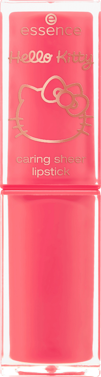 essence Lippenstift Hello Kitty Caring Sheer 01 Find Something Sweet In Each Day, 2,6 g | dm.at