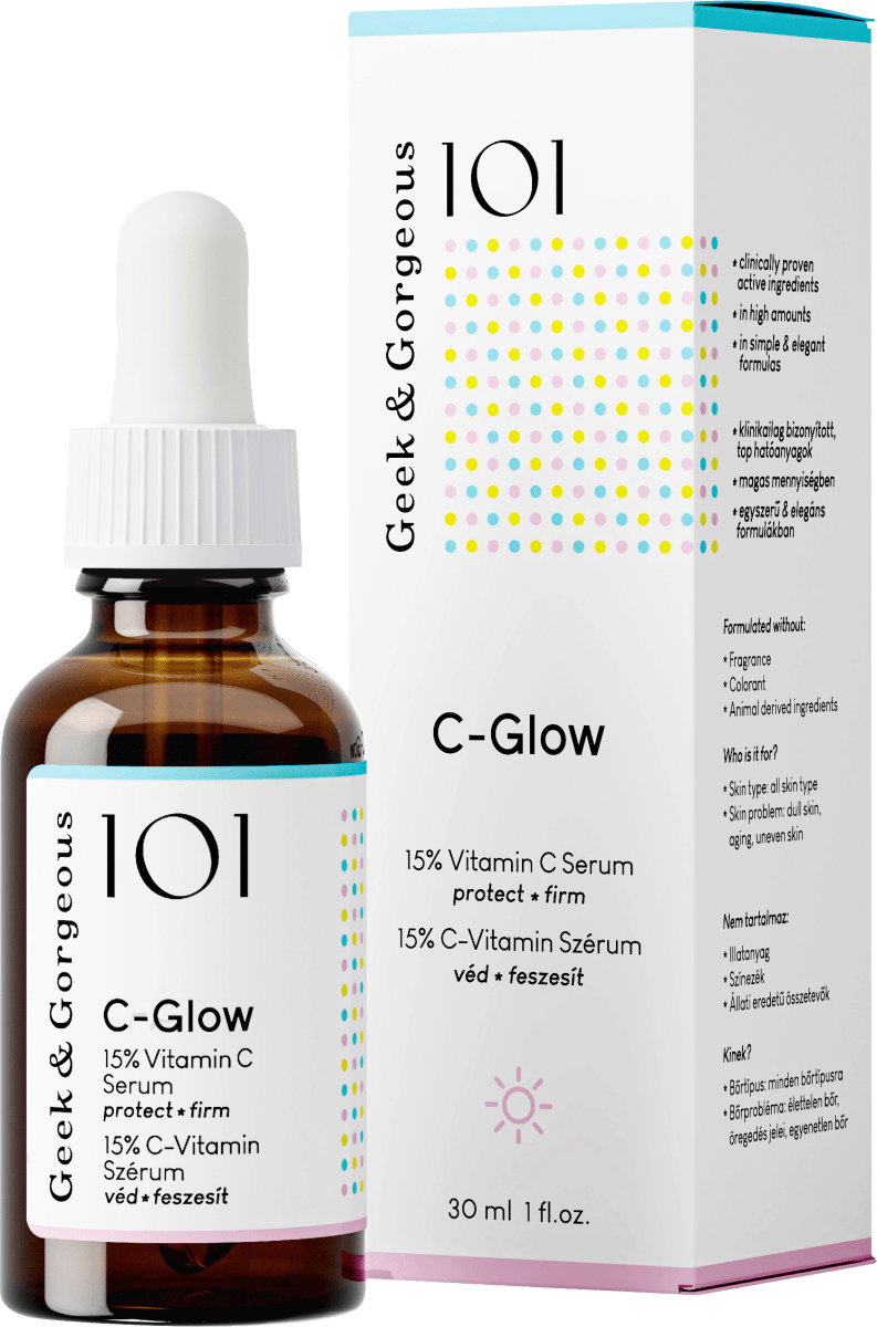 Geek&Gorgeous Serum C-Glow 15% Vitamin C, 30 ml dauerhaft günstig online kaufen | dm.de