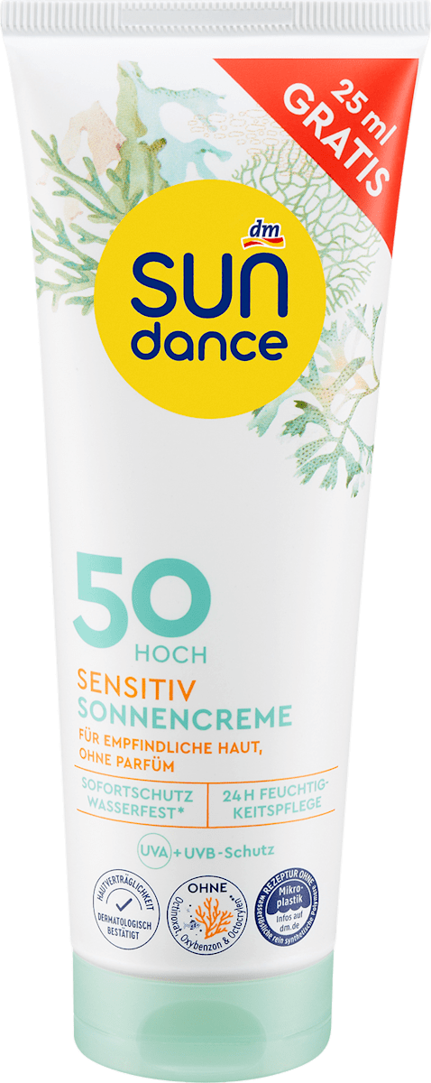 SUNDANCE Sensitiv Sonnencreme LSF 50, 125 ml | dm.at