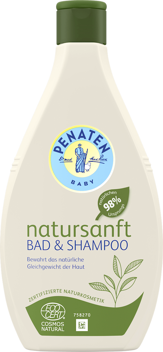 Penaten Baby Bad & Shampoo natursanft, 395 ml | dm.at