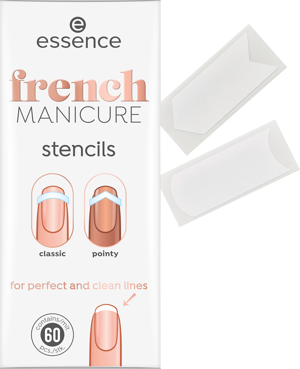 essence Nagelschablone French Manicure 01 French Tips & Tricks, 60 St ... essence Nagelschablone French Manicure 01 French Tips & Tricks, 60 St ...