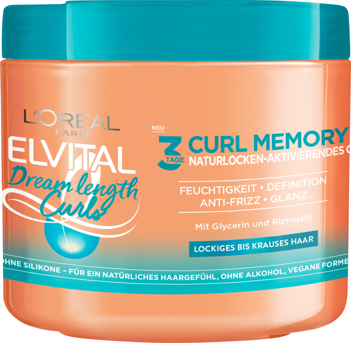L'ORÉAL PARiS ELVITAL Dream length curls Haarmaske, 400 ml | dm.at