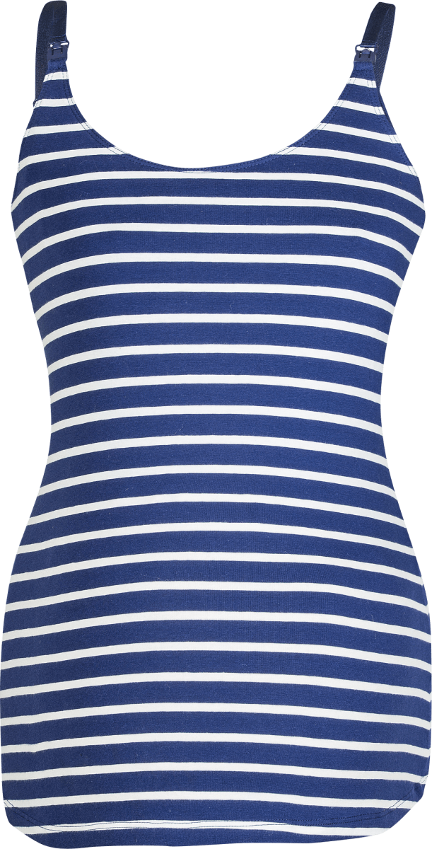 Rilana Top mit Stillfunktion, blau & ecru, Gr. S, 1 St dauerhaft ...