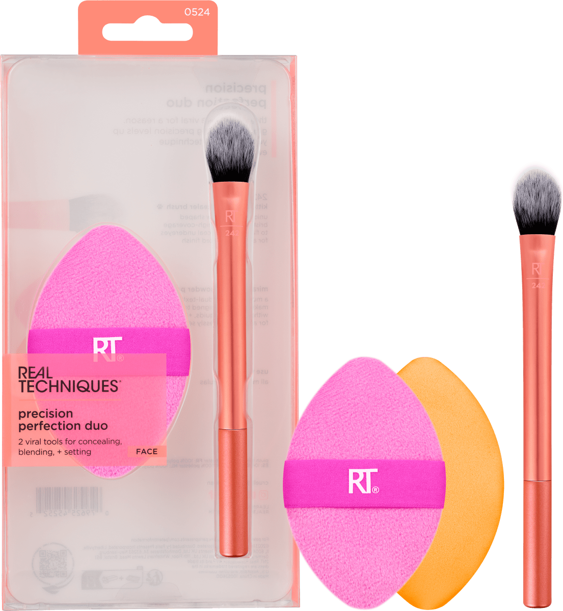 REAL TECHNIQUES Set de machiaj Precision Perfection Duo, 1 buc | dm.ro