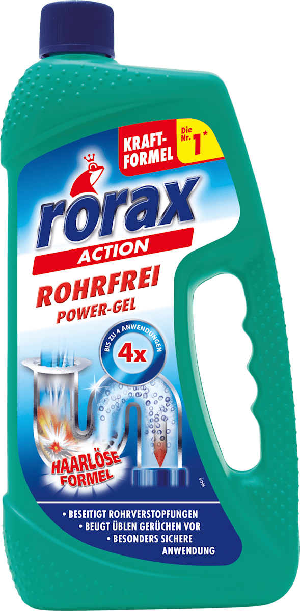 rorax Rohrreiniger Power-Gel, 1 000 ml | dm.at