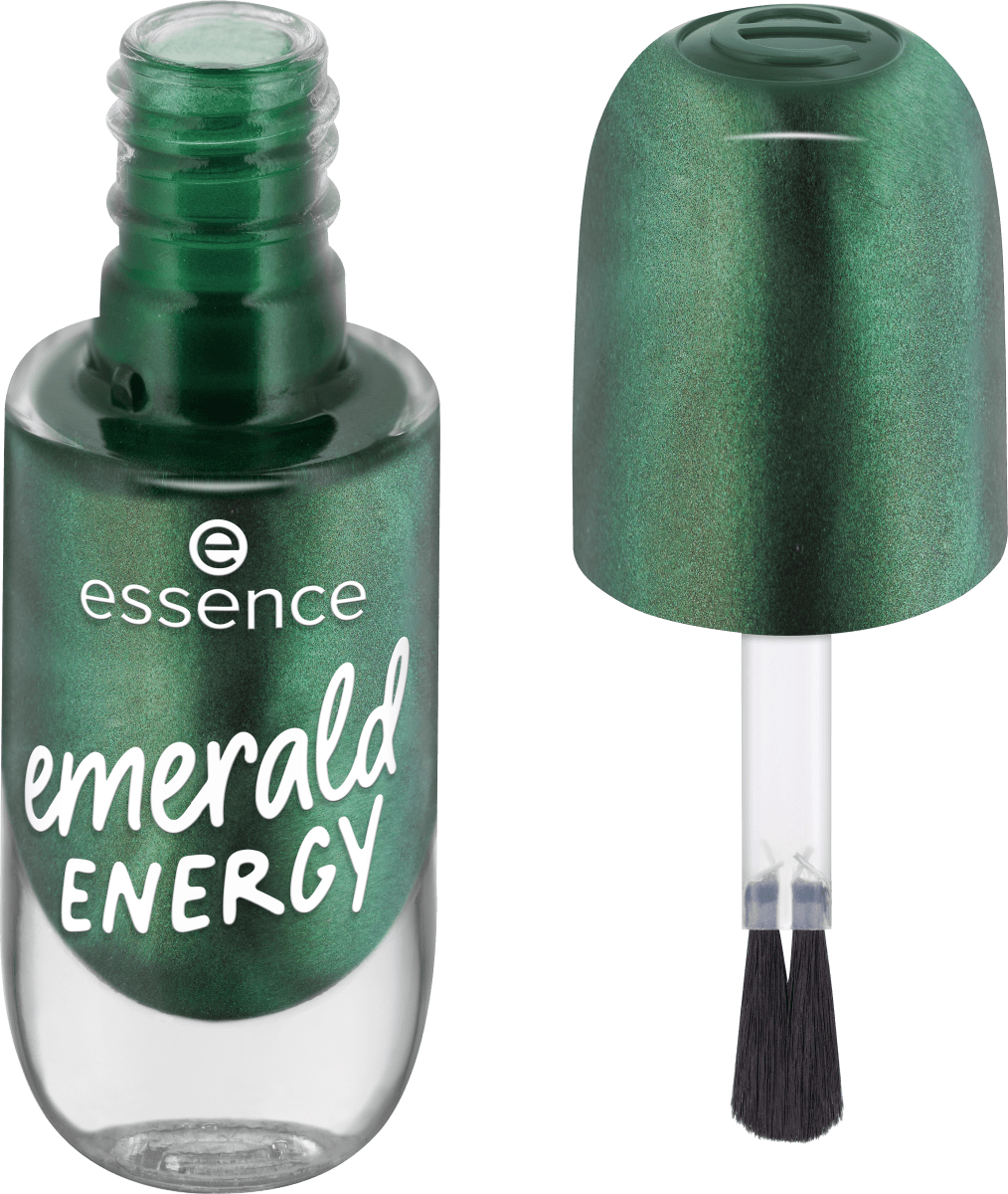 essence Nagellack Gel Nail Colour 73 Emerald Energy, 8 ml dauerhaft ...