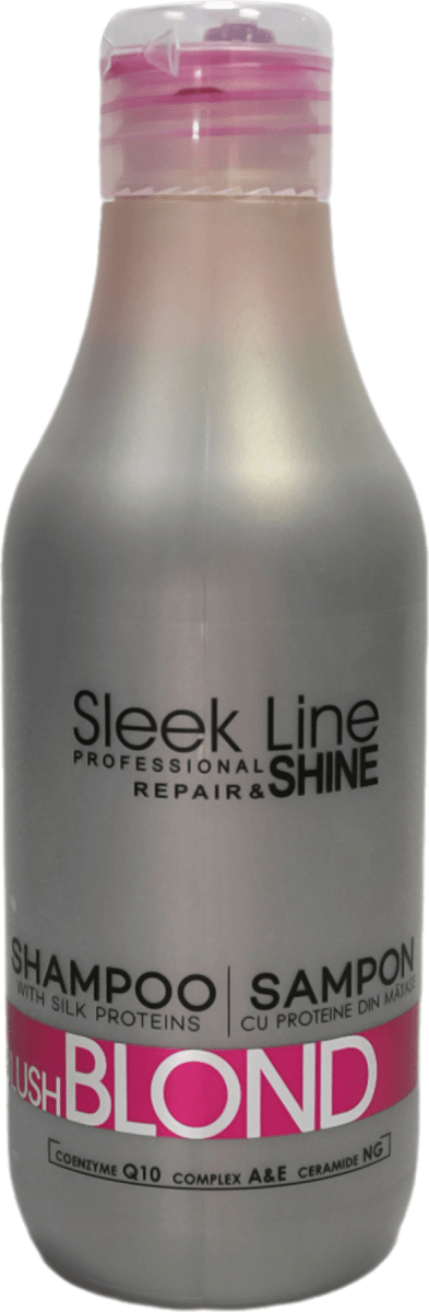 SLEEK LINE Șampon Blond Blush cu pigment neutralizant roz, 300 ml | dm.ro