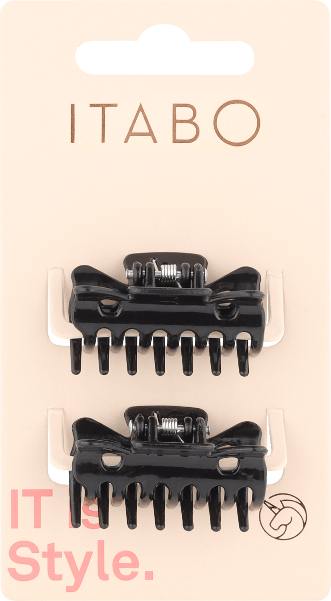 ITABO Šnale za kosu - crne, 2 kom. | dm-drogeriemarkt.ba