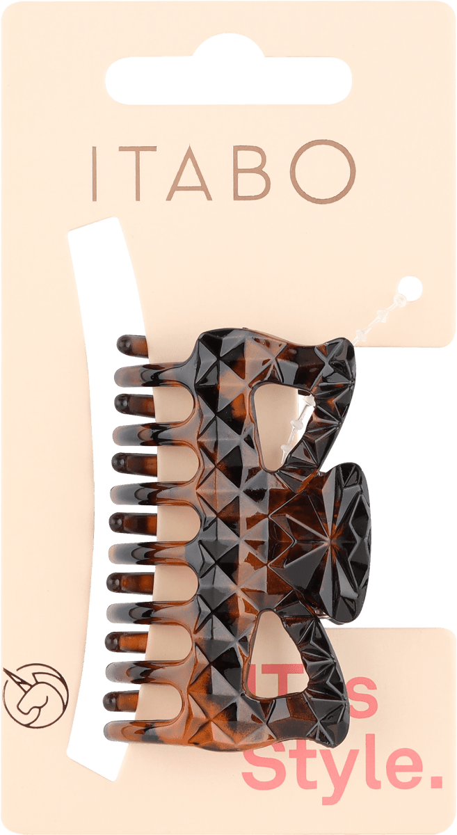ITABO Kopča za kosu mozaik – smeđa, 1 kom. | dm.hr