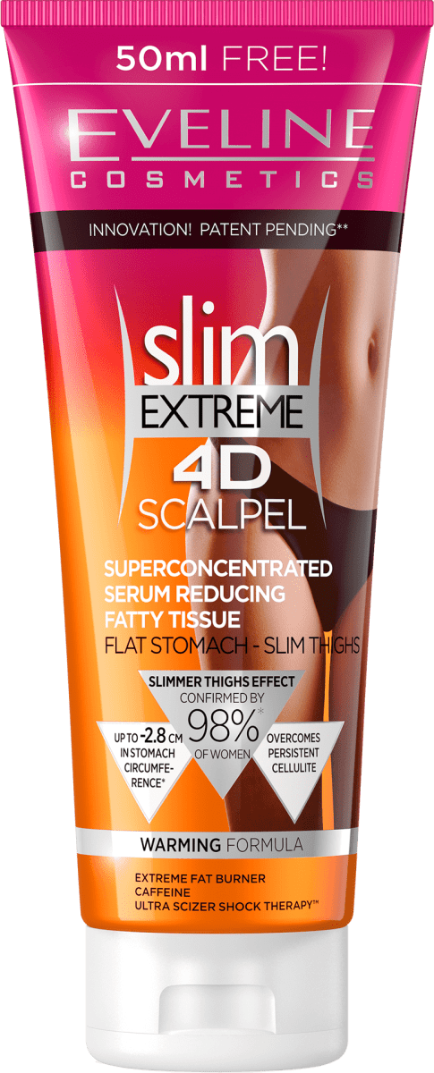 EVELINE COSMETICS Серум за намаляване на мастна тъкан Slim Extreme 4D Scalpel, 250 ml | dm България