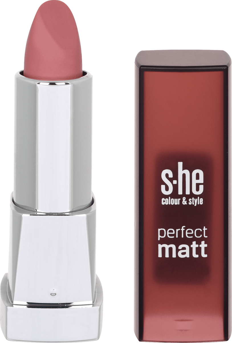 s-he colour&style rtěnka perfect matt 333/435, 5 g | dm.cz