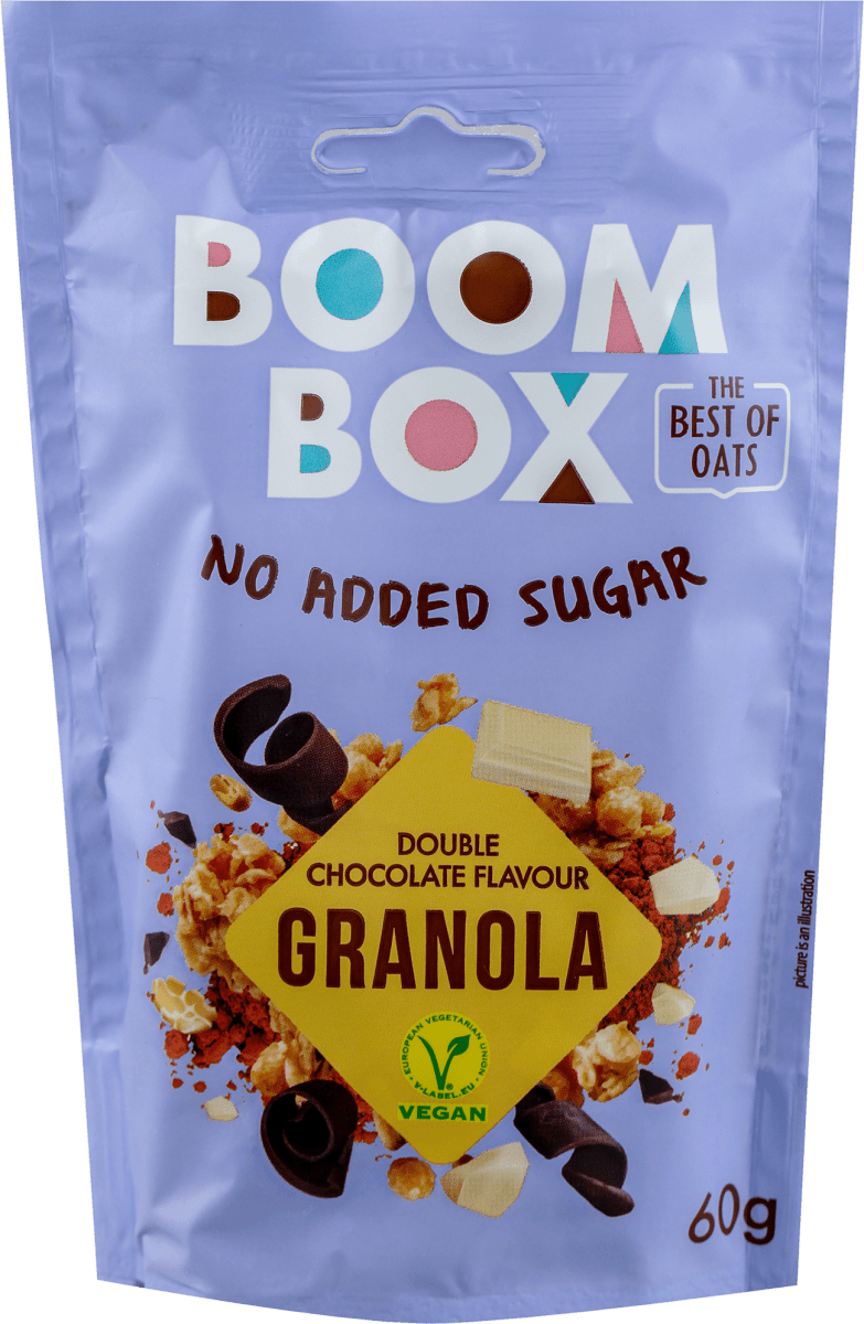 BOOM BOX OVSENA GRANOLA, 60 g | dm.rs