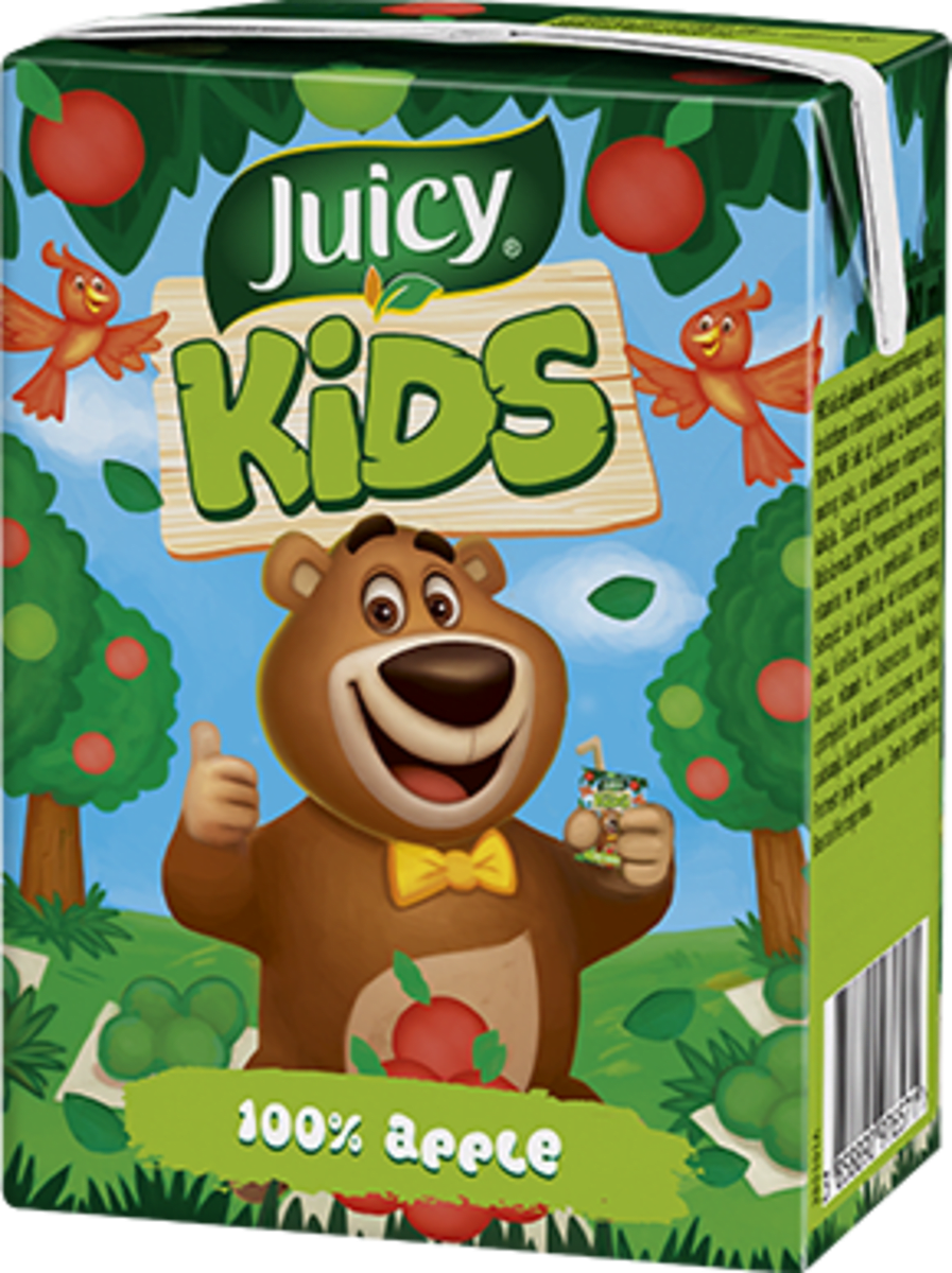 Juicy Kids 100 % jabuka, 0,2 l | dm.hr