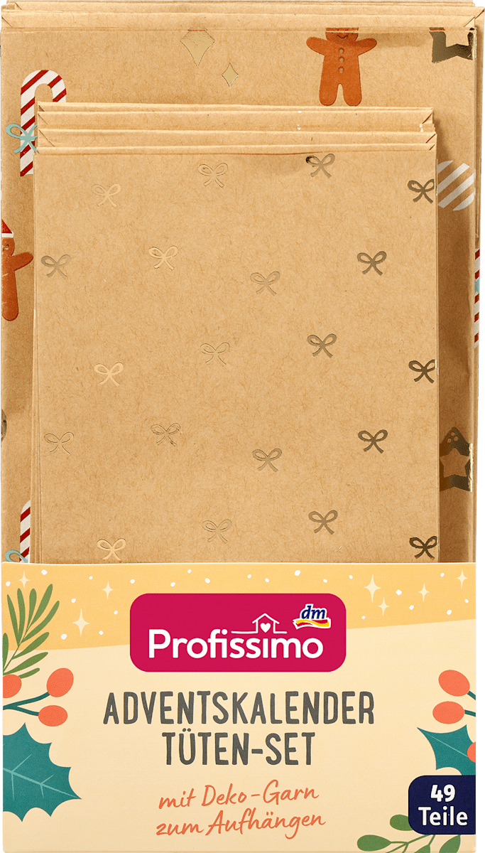 Profissimo Adventskalender Tüten-Set, 1 St | dm.at