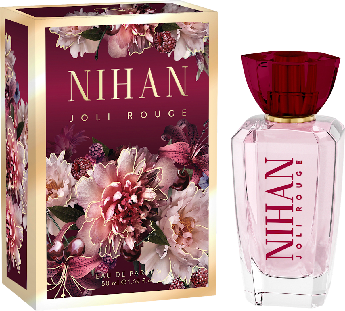 NIHAN Joli Rouge Eau de Parfum, 50 ml dauerhaft günstig online kaufen | dm.de
