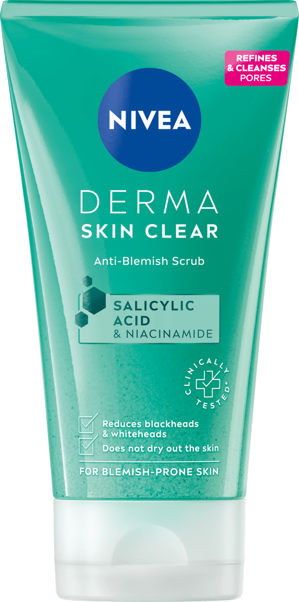 NIVEA Scrub curățare ten anti-imperfecțiuni, 150 ml | dm.ro