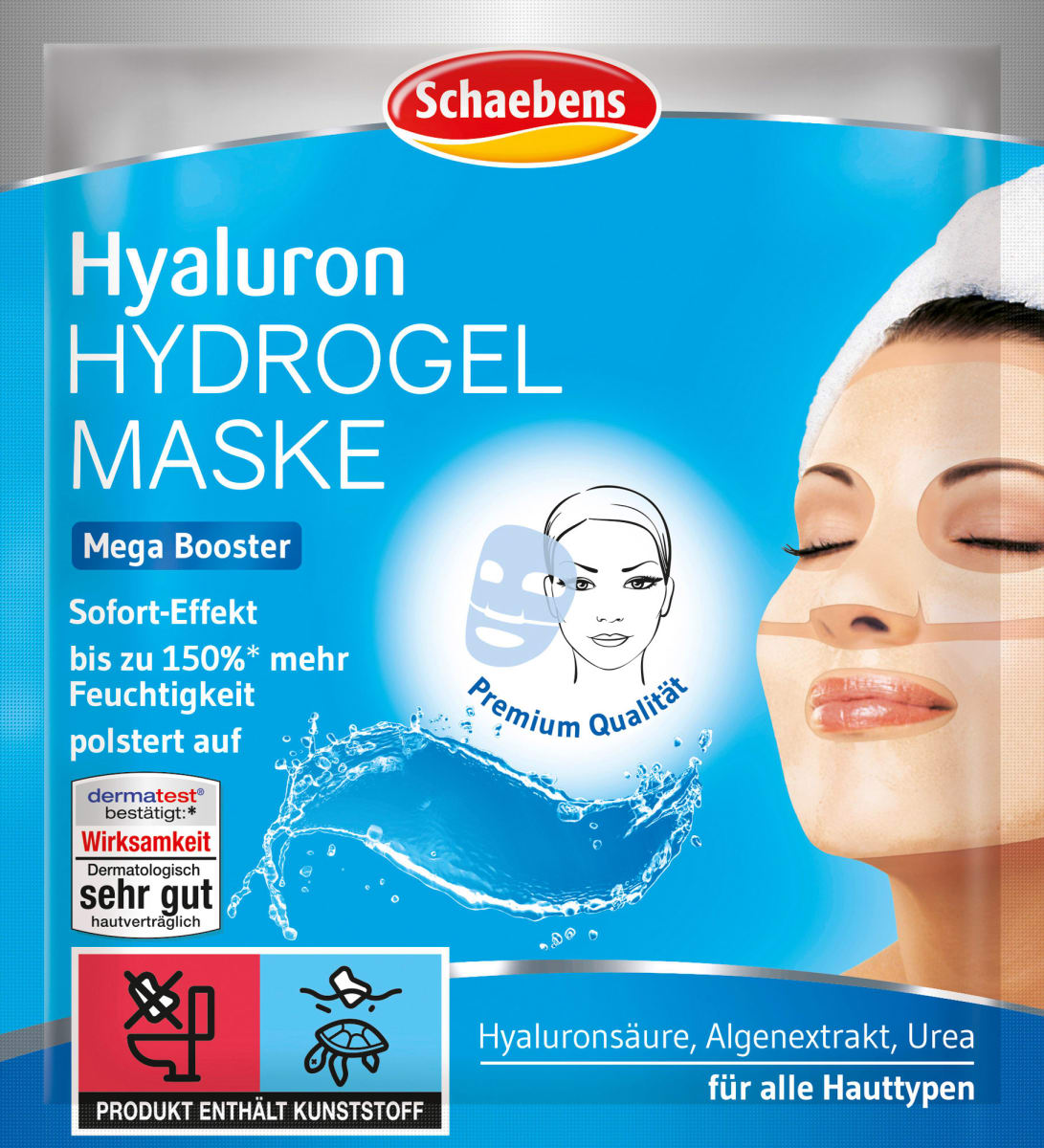 Schaebens Maske Hyaluron Hydrogel, 1 St dauerhaft günstig online kaufen | dm.de