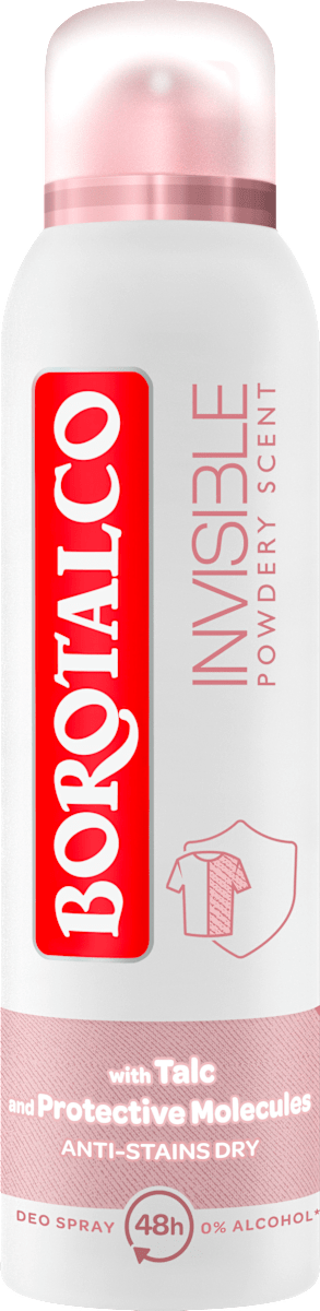 Borotalco Deospray Invisible Powdery Scent, 150 ml | dm.at