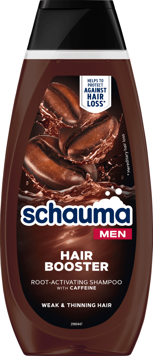 schauma Koffeines sampon Hair Booster férfiaknak, gyenge és vékonyszálú ...