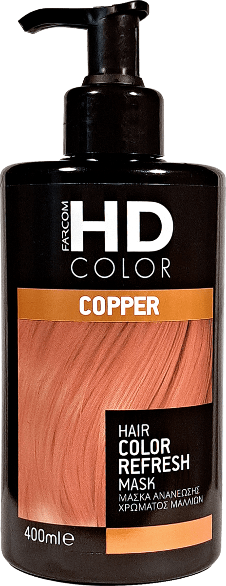 FARCOM HD COLOR COPPER maska za bojenu narandžastu kosu, 388 ml | dm.rs