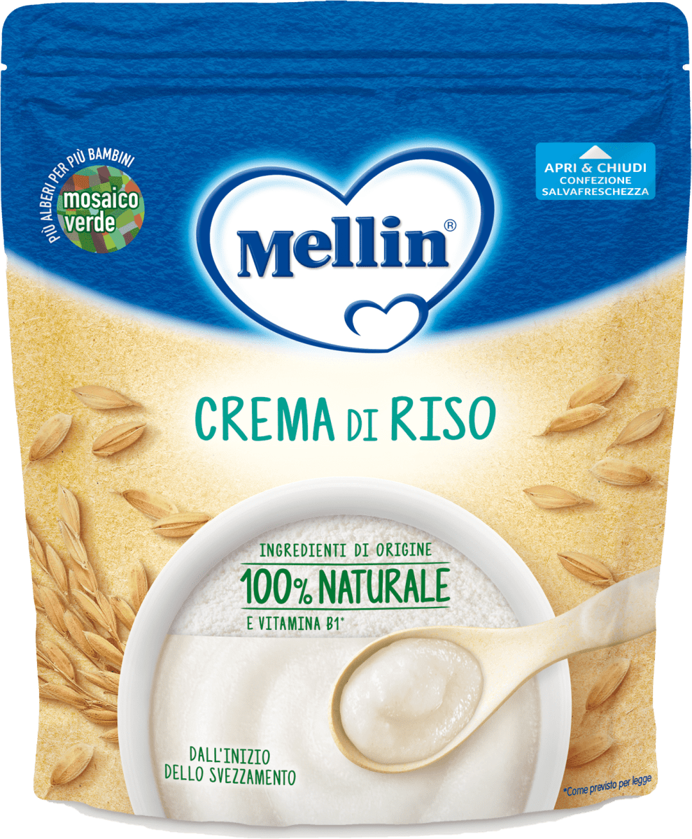 Mellin Crema di riso, 200 g | dm Italia