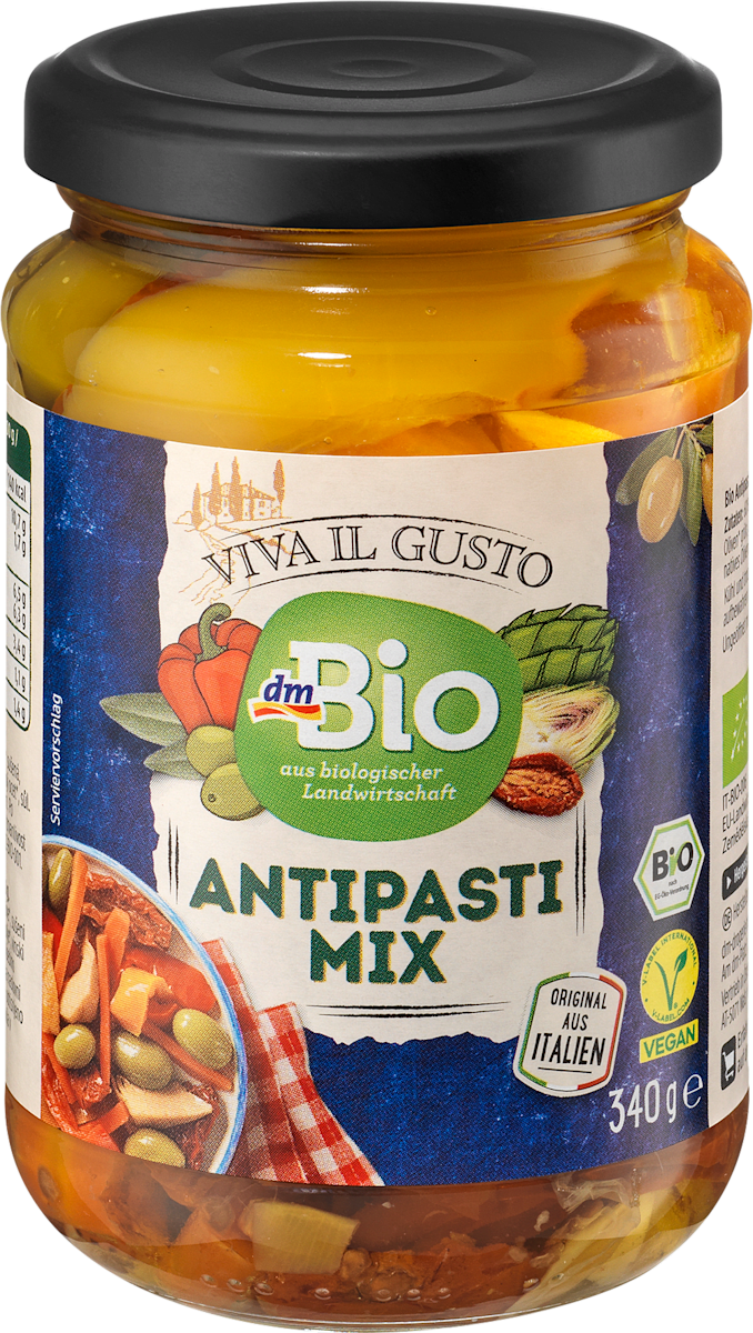 dmBio Viva Il Gusto Antipasti Mix, 340 g | dm.at
