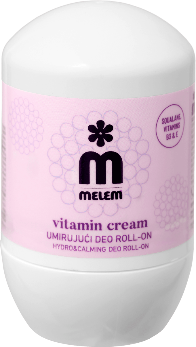 Melem Deo roll-on vitamin cream, 50 ml | dm.si
