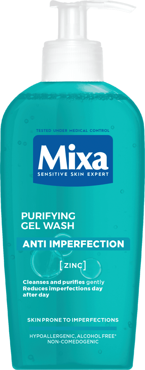 Mixa Anti-Imperfection gel za čišćenje lica, 200 ml | dm.rs