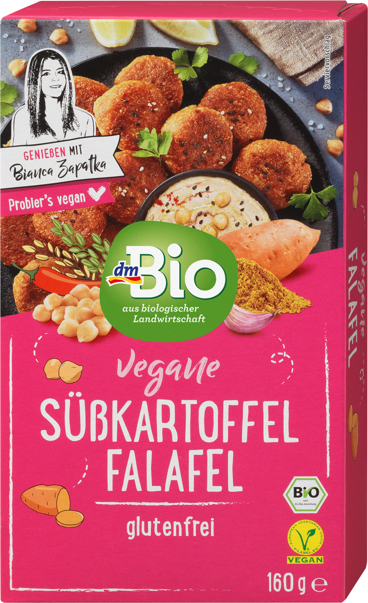 dmBio Falafel Süßkartoffel vegan, 160 g | dm.at