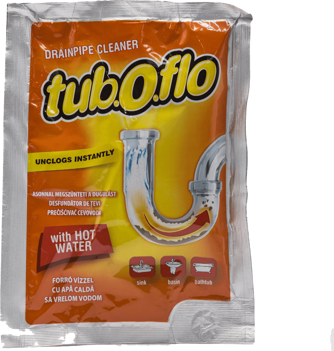 tub.O.flo Sredstvo za otpušavanje odvoda - vruća voda, 60 g | dm.rs