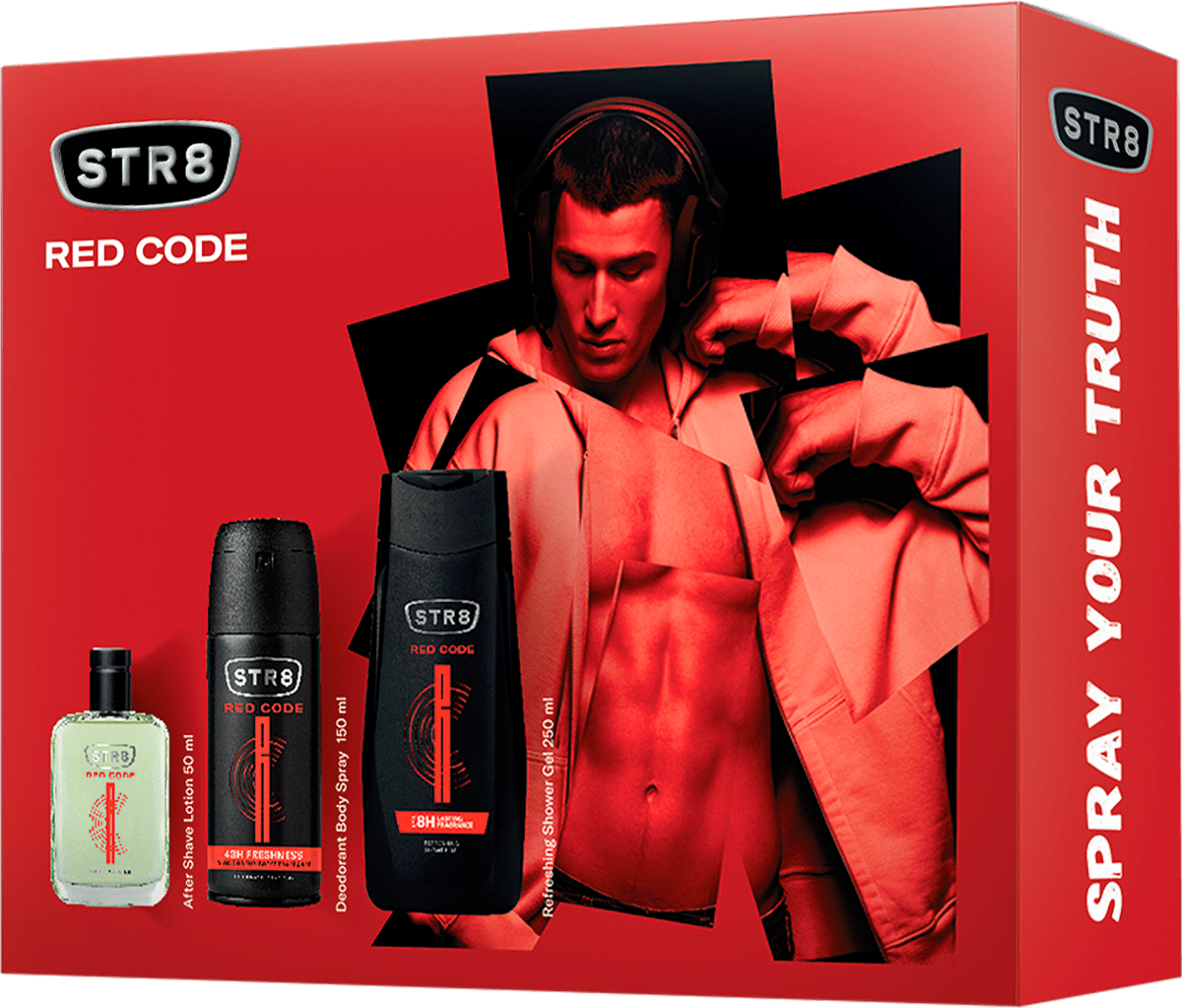STR8 RED CODE poklon set SPRAY YOUR TRUTH, 1 kom | dm.rs
