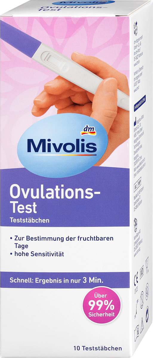 Mivolis Ovulations-Test, 10 Wl dauerhaft günstig online kaufen | dm.de