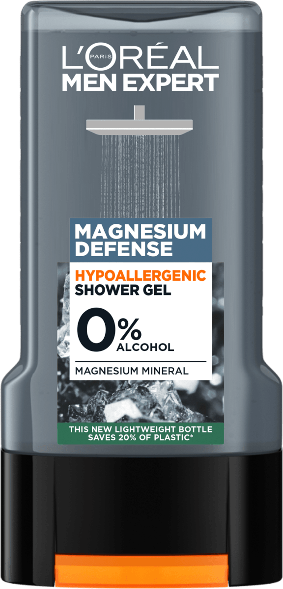 L'ORÉAL PARiS MEN EXPERT Magnesium Defense gel za tuširanje, 300 ml ...