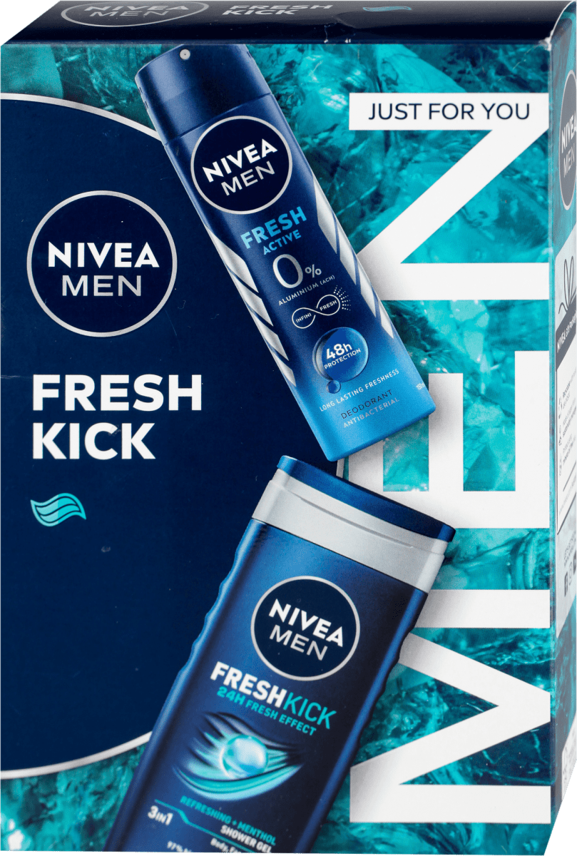 NIVEA MEN FRESH KICK poklon set, 1 kom | dm.rs